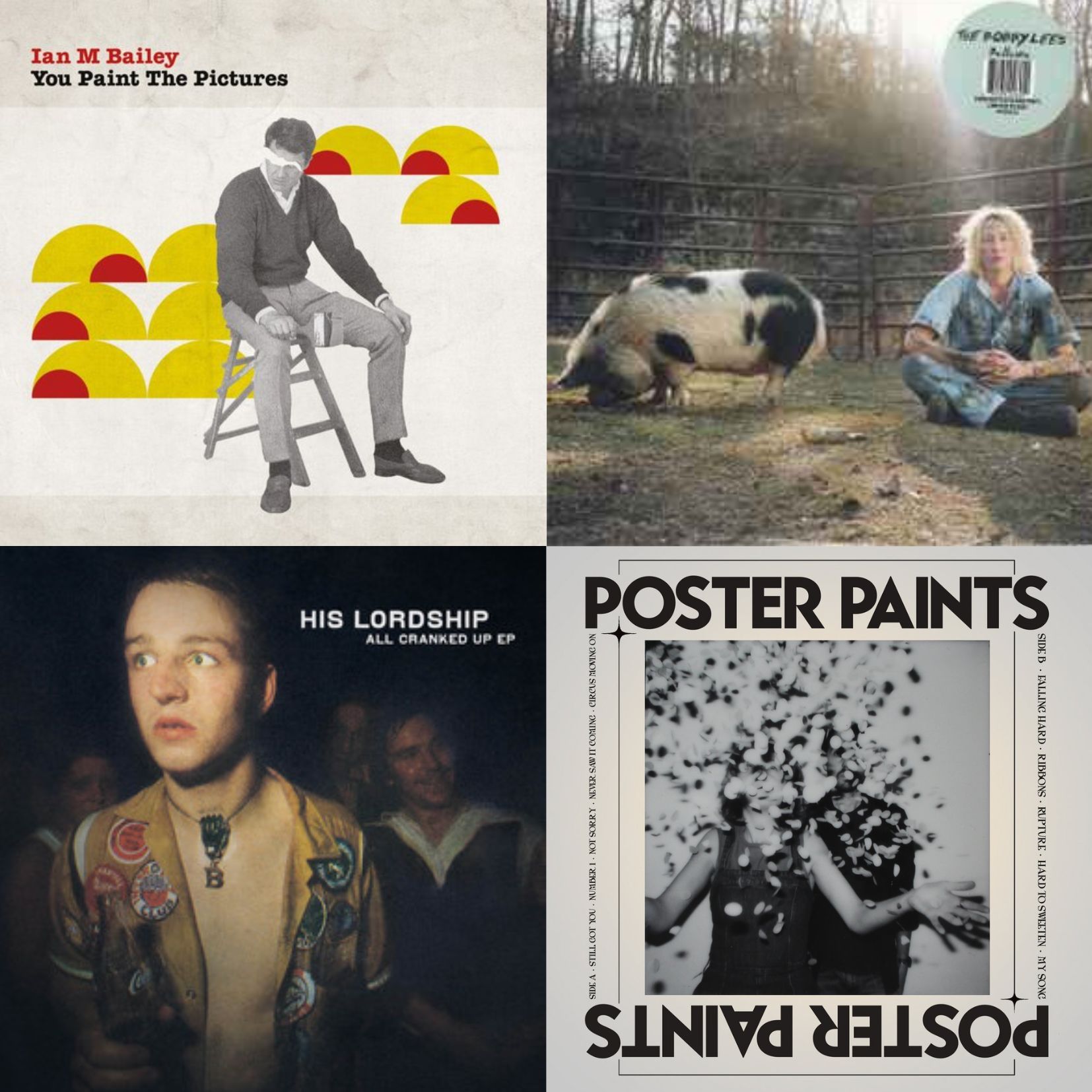 Buzz Cutz Pt 1 – Ian M Bailey, The Bobby Lees, His Lordship & Poster ...